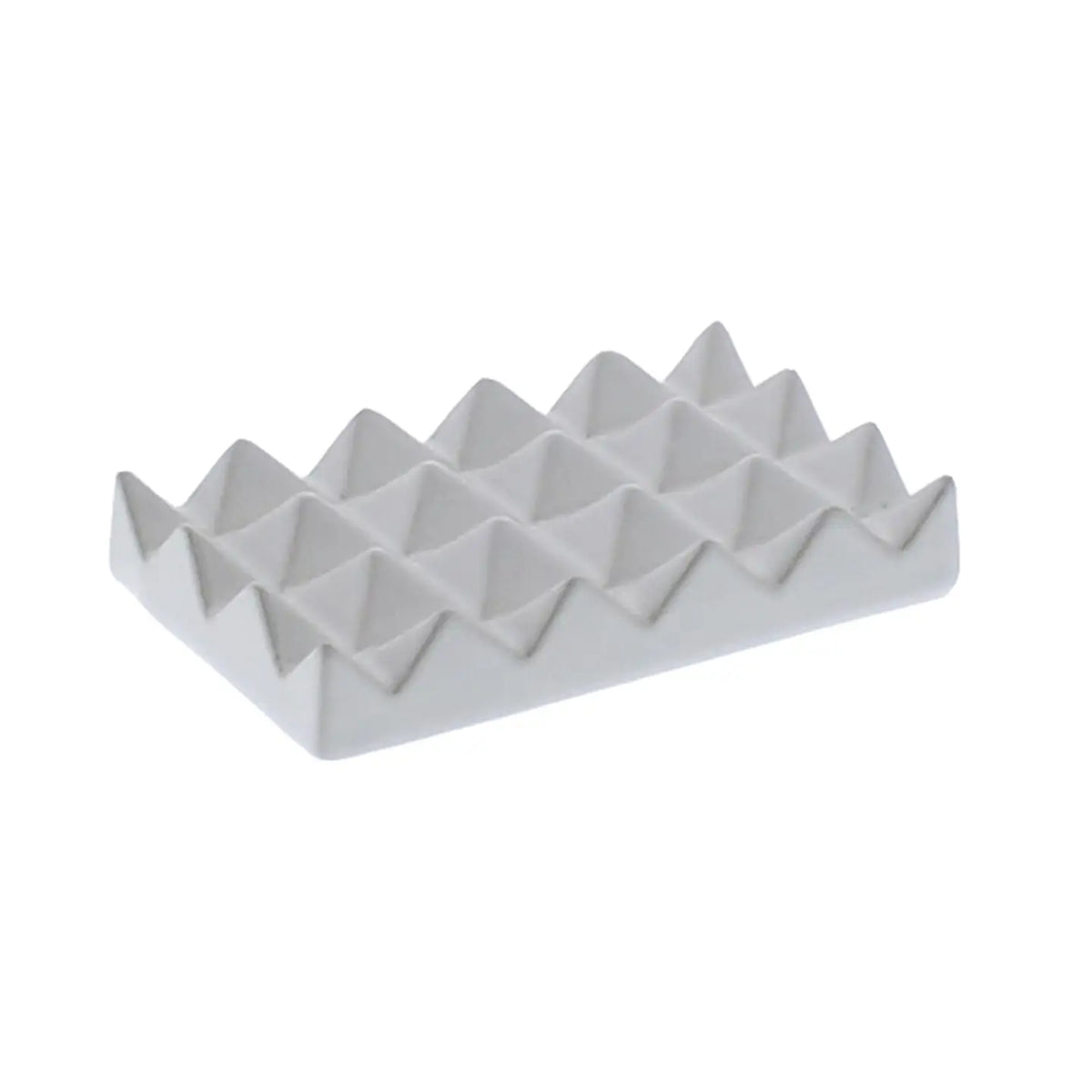 Ceramic Soap Dish Raised Pyramid – Nest in the Desert